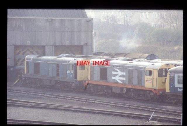 ORIGINAL 35MM SLIDE BR CLASS 20 LOCOS 20156 20124 AND DMU £3.25 ...