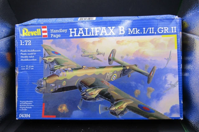 REVELL HANDLEY PAGE Halifax B Mk.i/Ii Grii Kit Modello Scala 1:72 EUR ...