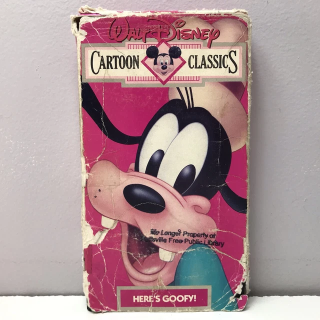 BANDE VHS WALT Disney Cartoon Classics Pluton & Fifi uniquement pas de ...