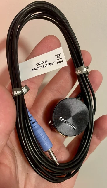 SAMSUNG BN96-31644A BLACK Smart TV IR Blaster Infrared Extender Cable ...