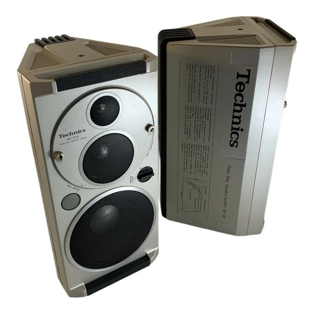 TECHNICS SB-F20 DISC Speakers System Air Suspension HiFi Stereo 3 Way ...