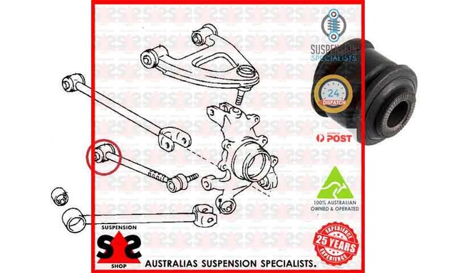 INNER MOUNTING, CONTROL/TRAILING Arm Suit TOYOTA Chaser (_X9_) 2.5 (JZX90) EUR 22,39 - PicClick FR