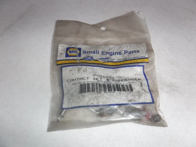 NOS NAPA SMALL Engine Part 7-01011 Replacement Part For B&S Point Set ...