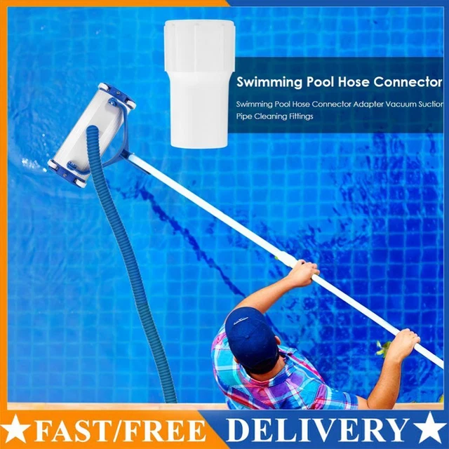 VACUUM SUCTION PIPE Cleaning Fittings Pond Swimming Pool Hose Connector ... VACUUM SUCTION PIPE Cleaning Fittings Pond Swimming Pool Hose Connector ...