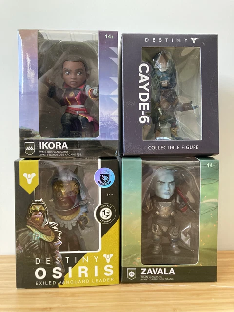 DESTINY 2 OSIRIS + Ikora + Zavala + Cayde-6 Lot of 4 figures Bungie ...