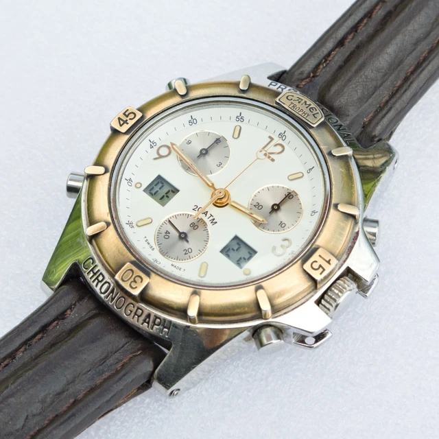 RARE CHRONOGRAPHE PROFESSIONNEL CAMEL TROPHY Alarme - ETA 251.265 - A ...