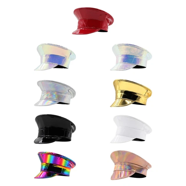 DELUXE SAILOR HAT Peaked Beret Cap for Women Men Costume Accessories ...