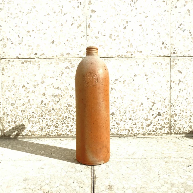 MINERALWASSERFLASCHE /- KRUG (Steinzeug) Emser Kraenches Wasser EUR 44,00 - PicClick DE