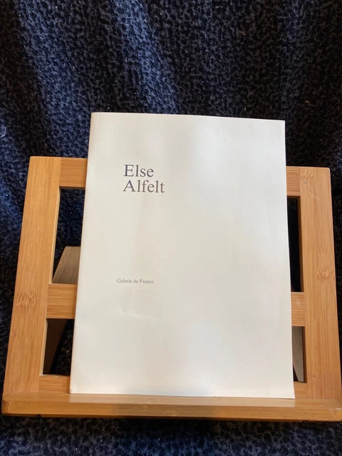 ELSE ALFELT PLAQUETTE d'exposition Galerie de France Paris 1973 EUR 14,90 - PicClick FR