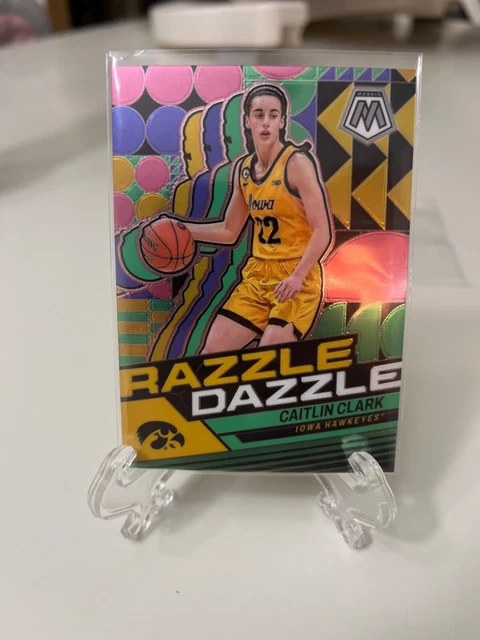 2024 PANINI CAITLIN Clark Collection Razzle Dazzle Mosaic Card #RD2 $15 ...