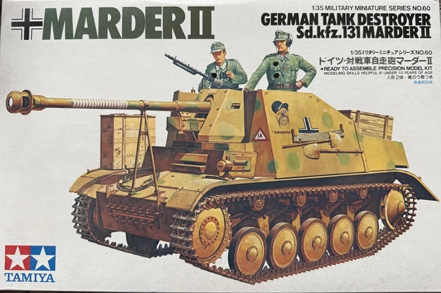 TAMIYA MODELLBAU PANZER Marder II German Tank Destroyer 35060 EUR 35,00 ...