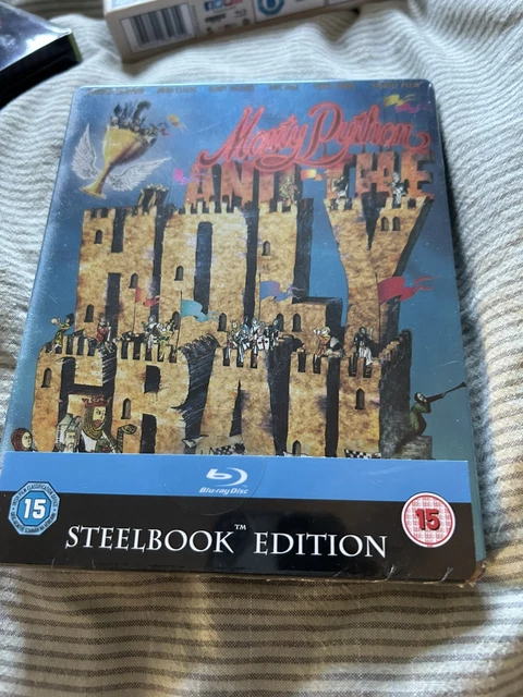 MONTY PYTHON AND the Holy Grail (Limited Edition) Steelbook Blu-ray NEW ...