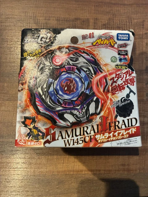 🔥 BEYBLADE METAL Fight Zero-G BBG-11 Samurai Ifraid W145CF – Takara ...
