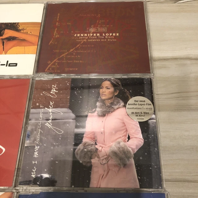 JENNIFER LOPEZ HUGE UK 🇬🇧 Import CD LOT Play Waiting For Tonight Jenny ...