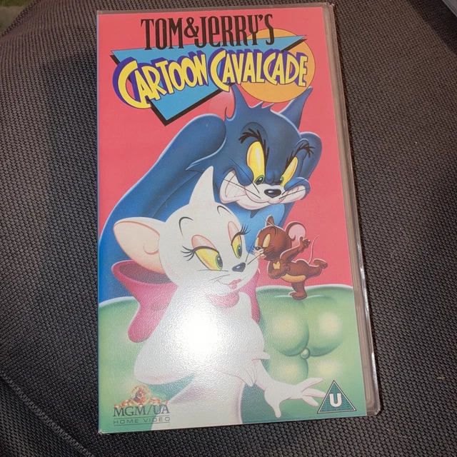 RARE TOM AND Jerry’s Cartoon Cavalcade V Good Condition Vhs Video Mgm ...