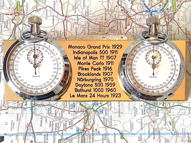VINTAGE SMITHS RALLY Stopwatch Timer Set/Stunning Dashboard Set. £190. ...
