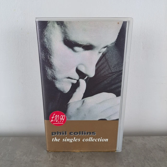 PHIL COLLINS THE Singles Collection VHS Tape Music Performances Songs Artist £6.99 - PicClick UK
