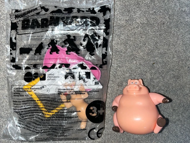 BACK AT THE Barnyard Movie Freddy & Pig Vibrating Figure Toy ...