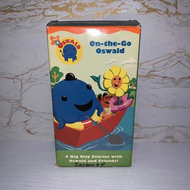 OSWALD-ON-THE-GO OSWALD (VHS, 2004) Nick Jr. Vidéo-TESTÉE-RARE VINTAGE ...