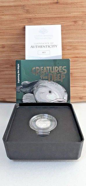 2023 CREATURES OF The Deep 1 Dollar "C" Mintmark Silver Proof Coin $70. ...