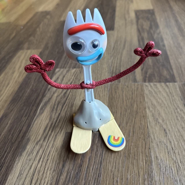 DISNEY PIXAR TOY Story Talking 8" Forky Figure Disney Store Working #17 Sporky £6.50 - PicClick UK