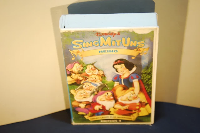 VHS - SING Mit Uns: Heiho - Disney-Lieder zum Mitsingen Edition 4 (1199 ...