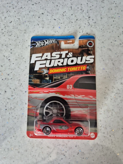 HOT WHEELS 2024 Fast and Furious Mazda RX-7 Dominic Toretto Edition £5. ...