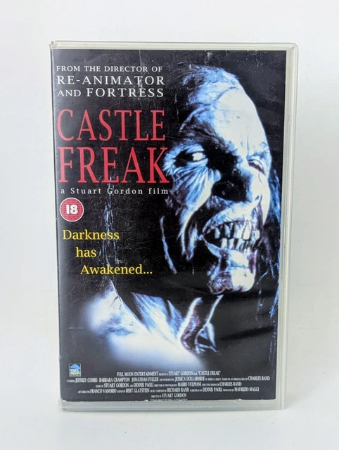CASTLE FREAK (1995) VHS PAL Vintage Cult Horror Big Box Film Stuart ...