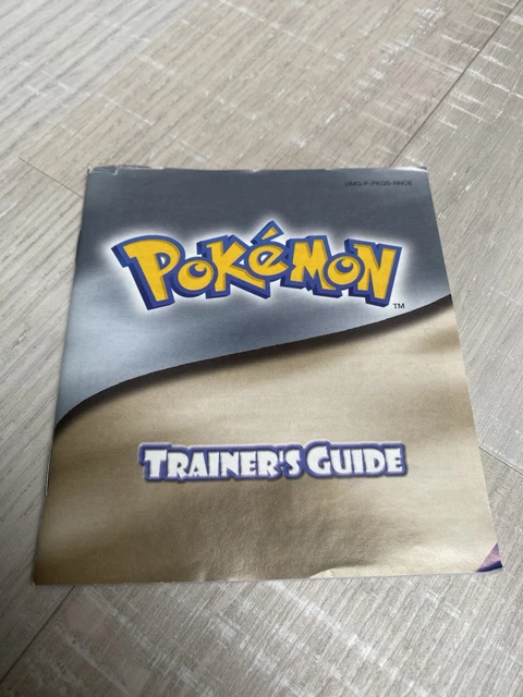 POKÉMON GOLD SILBER Trainers Guide Anleitung Gameboy Nintendo EUR 20,00 ...