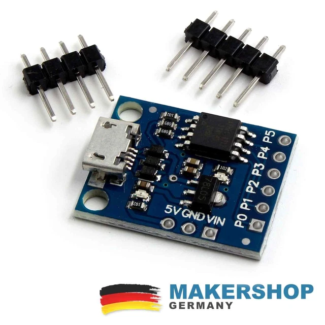 MINI CARTE ARDUINO Micro USB Development Digispark Kickstarter ATTINY85 ...