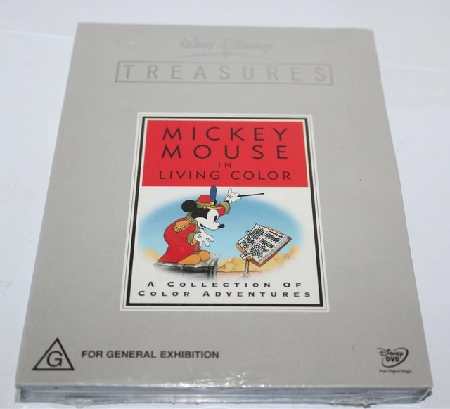 WALT DISNEY MICKEY Mouse In Living Colour DVD 2004 2-Disc Set Brand New ...