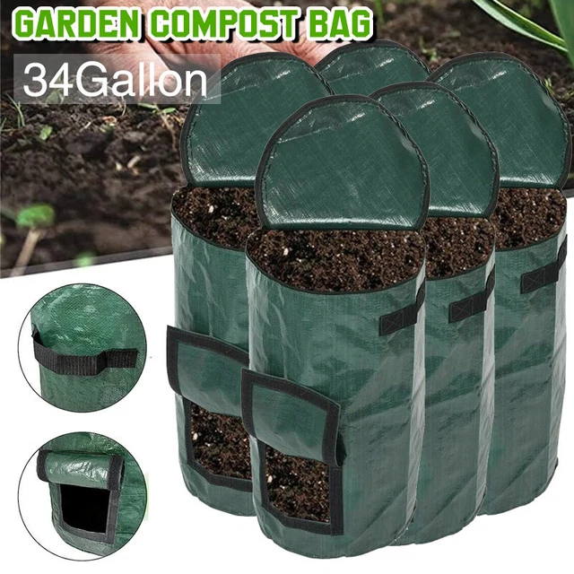 127L LARGE GARDEN Compostable Kitchen Waste Organic Compost Bin ...