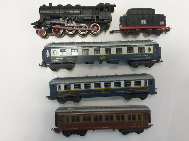 LIMA EXPRESS E680, FS livery, LITS, HO locomotive, carriages, vintage $185.00 - PicClick AU
