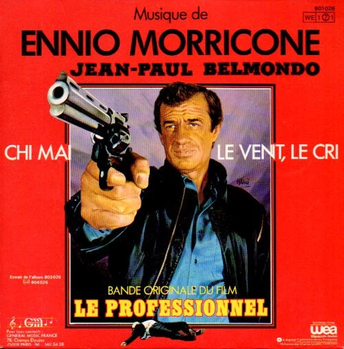 45 TOURS VINYLE BO film Le Professionnel Jean-Paul Belmondo EUR 2,90 ...