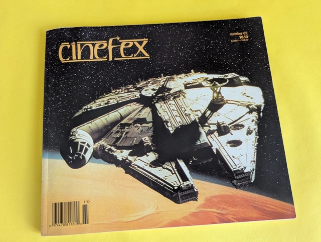 CINEFEX MAGAZINE NO. 65 Star Wars 20th Anniversary, George Lucas, ILM £ ...