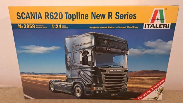 ITALERI 1/24 SCALE Model Truck Kit Scania R620 Topline No.3858 £57.88 ...