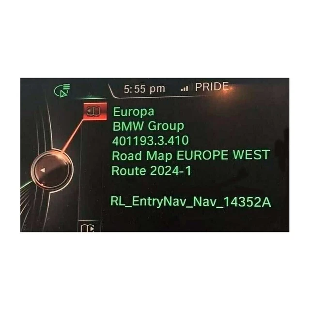 BMW SATNAV ROUTE West Europe 2025 Map Update Fsc Code & Maps F30 Bmw 1 3 5 £37.89 - PicClick UK