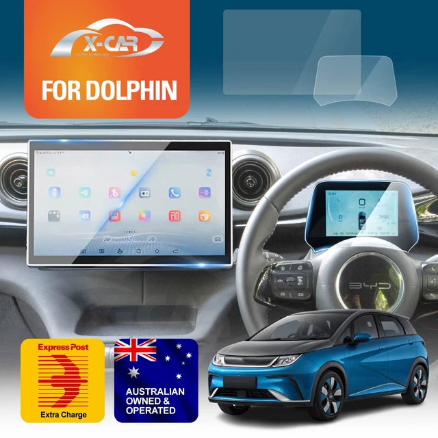 BYD DOLPHIN 2023-2025 Center Console Dash Screen Protector Tempered ...