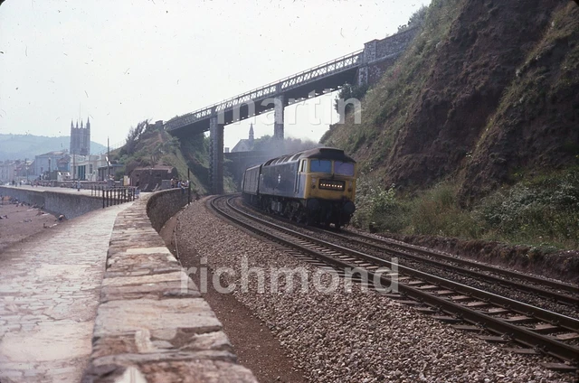 TEIGNMOUTH CLASS 47 47477 1978 Kodachrome 35mm Slide RN352 £3.99 ...