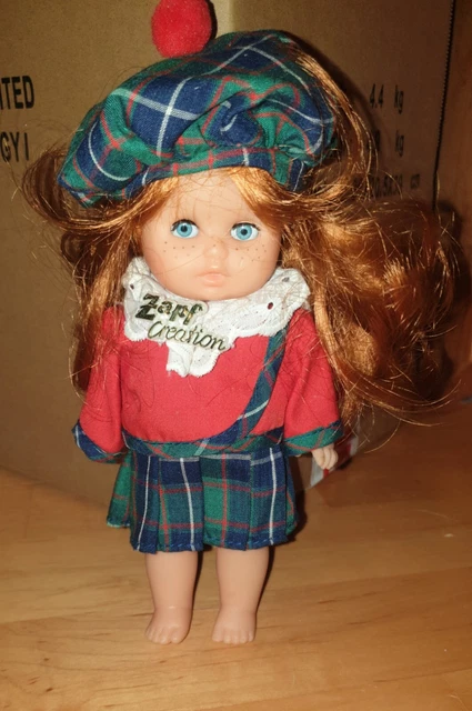 VINTAGE 1988 ZAPF Creation Baby Girl Doll Original Outfit Sleepy Eye 8 ...