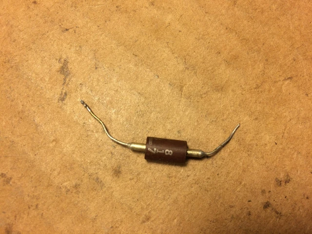 VINTAGE CBS 1N48 Germanium Diode for guitar tube amp 1958 EUR 8,60 ...