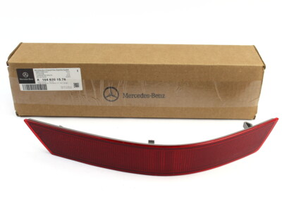 MERCEDES-BENZ W164 ML Rear Bumper Trim Reflector Rear Right A1648201574 ...