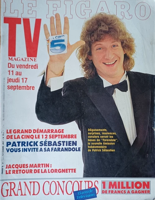 TV MAGAZINE PATRICK Sébastien Karen Cheryl Vanessa Paradis France Gall ...