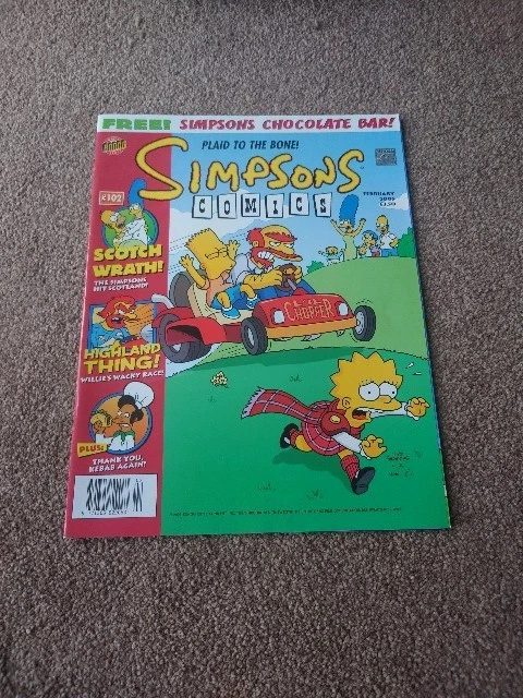 BONGO SIMPSONS COMICS #102 February 2005 £2.24 - PicClick UK