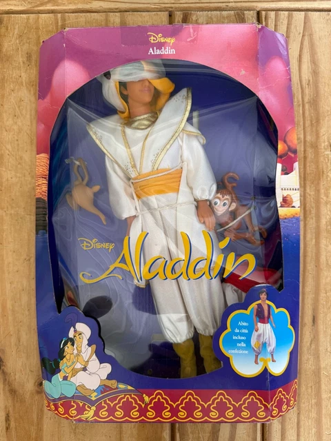RARE BNIB VINTAGE 1992 Mattel Disney Aladdin Doll (Plus Aladdin City ...