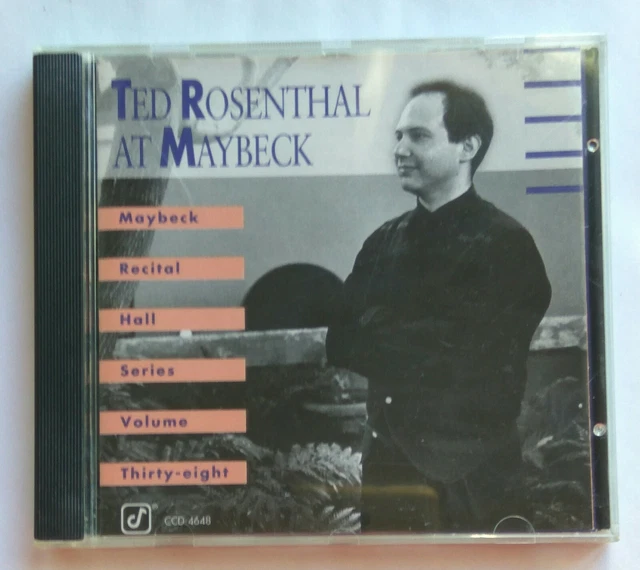 TED ROSENTHAL AT Maybeck Rare & Oop Cd Concord Jazz Maybeck Recital Hall Series EUR 17,99 ...