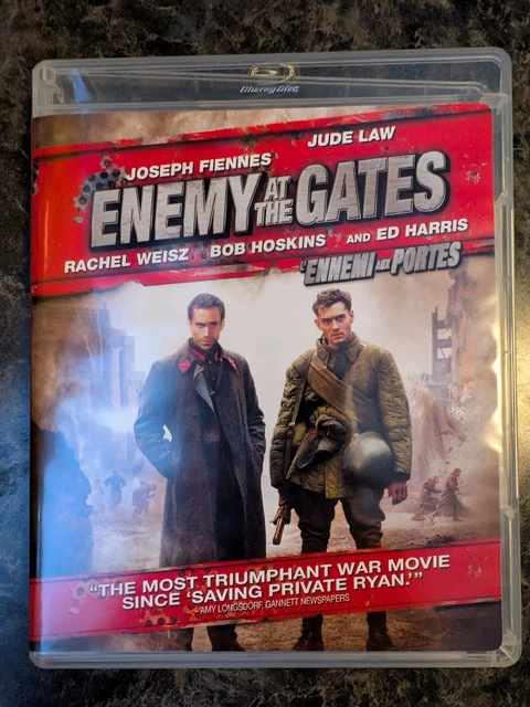 ENEMY AT THE Gates (Blu-ray 2001) Canadian, Jude Law) Rare OOP War $21. ...