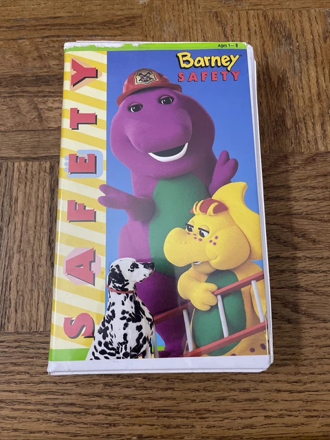 BARNEY SAFETY CLAMSHELL VHS £71.67 - PicClick UK