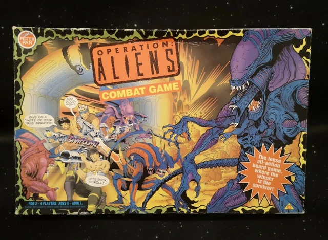 OPERATION ALIENS BOARD Game - Peter Pan 1993 COMPLETE £149.95 - PicClick UK