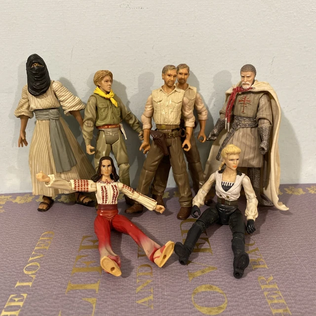 7 INDIANA JONES Raiders Of The Lost Ark Marion Elsa Etc Action Figure ...